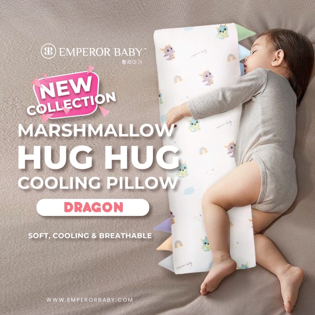 Marshmallow Hug Hug Cooling Pillow - Emperor Baby